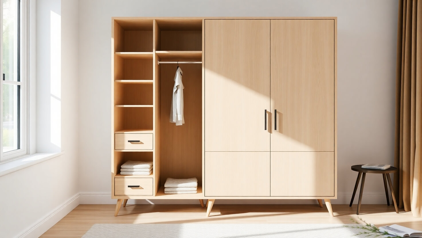 Find Elegant Wooden Wardrobes in Ghana Today!